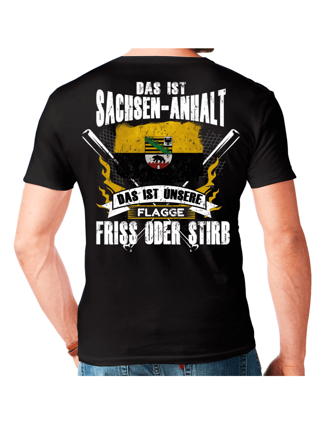 das Heimat T-Shirt für Patrioten aus Sachsen-Anhalt das Heimat T-Shirt für Patrioten aus Sachsen-Anhalt